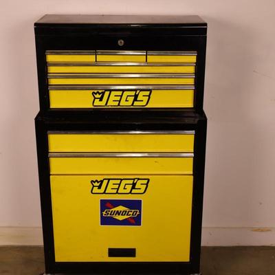 Jegs 2 Tier Tool Chest | EstateSales.org