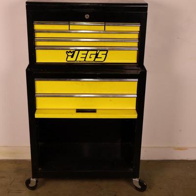 Jegs 2 Tier Tool Chest | EstateSales.org