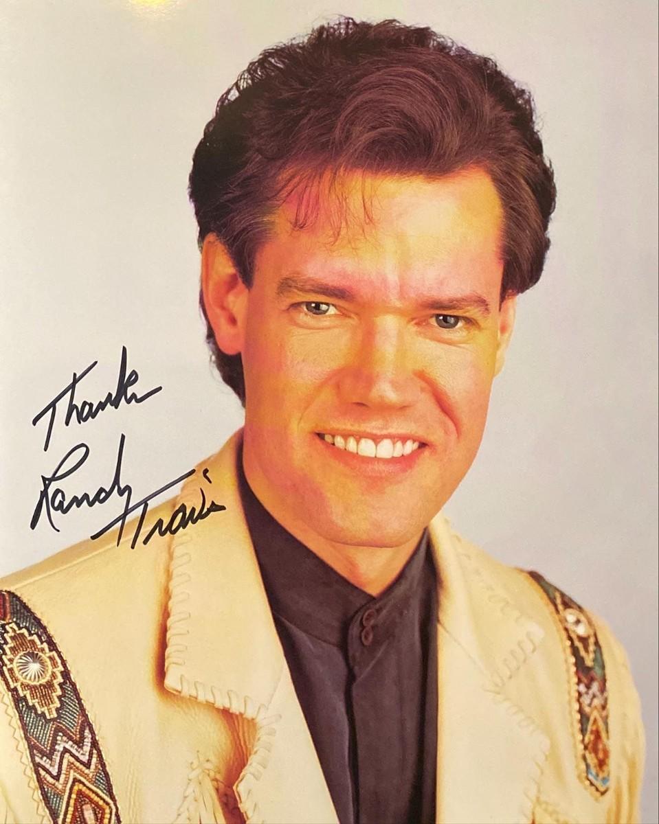 Randy Travis signed photo | EstateSales.org