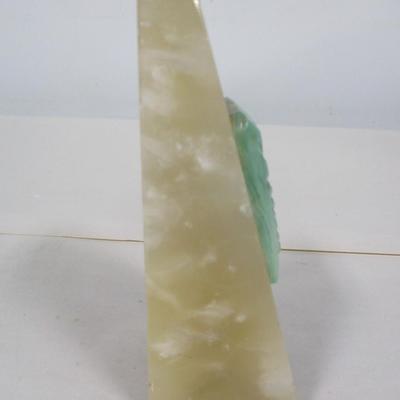 Retro Onyx Jade Bookends | EstateSales.org