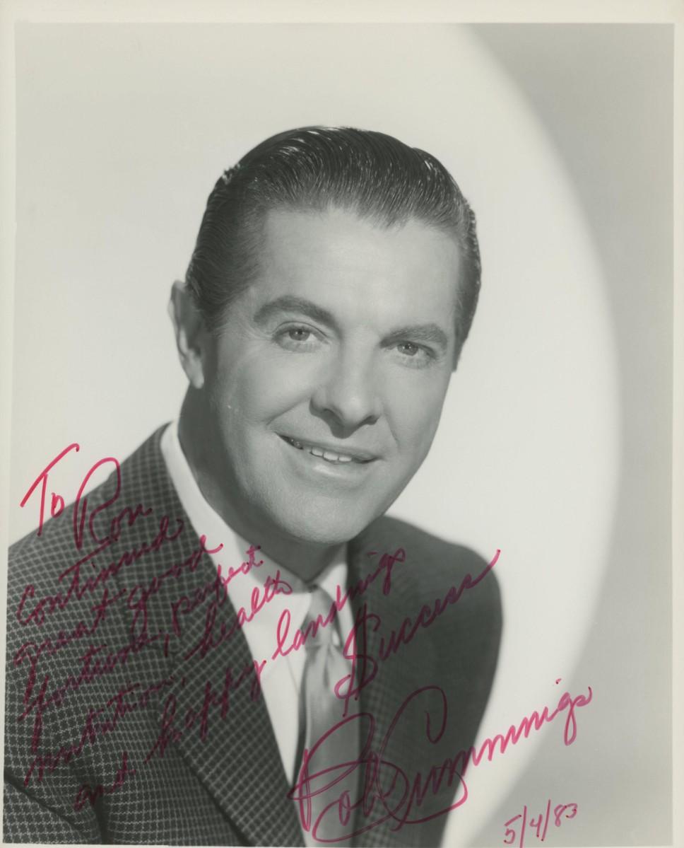 Robert Cummings signed photo | EstateSales.org