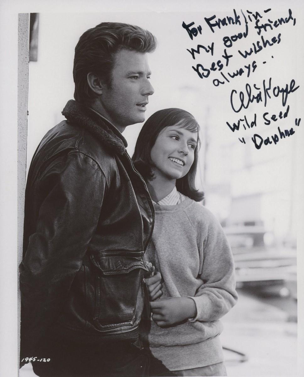 Wild Seed Celia Kaye signed movie photo | EstateSales.org