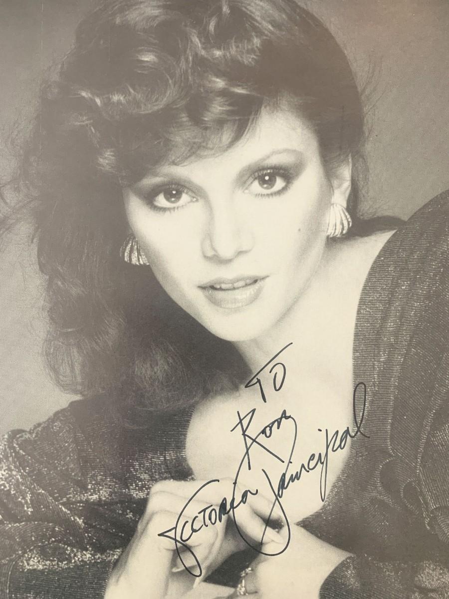 Victoria Principal signed photo | EstateSales.org