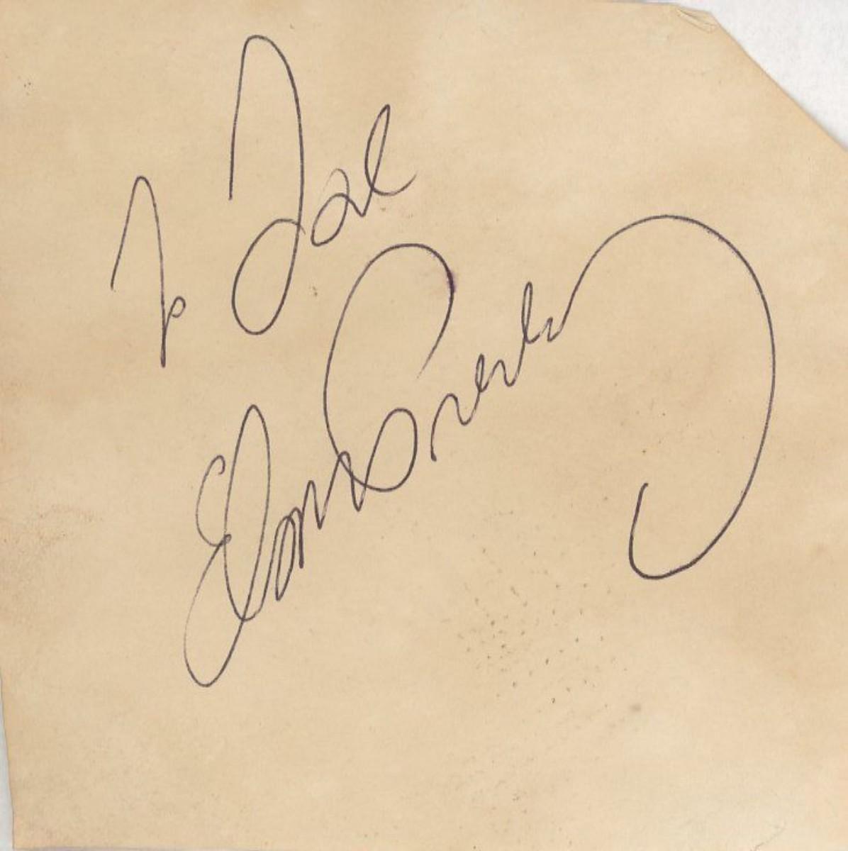 Elvis Presley signed note | EstateSales.org