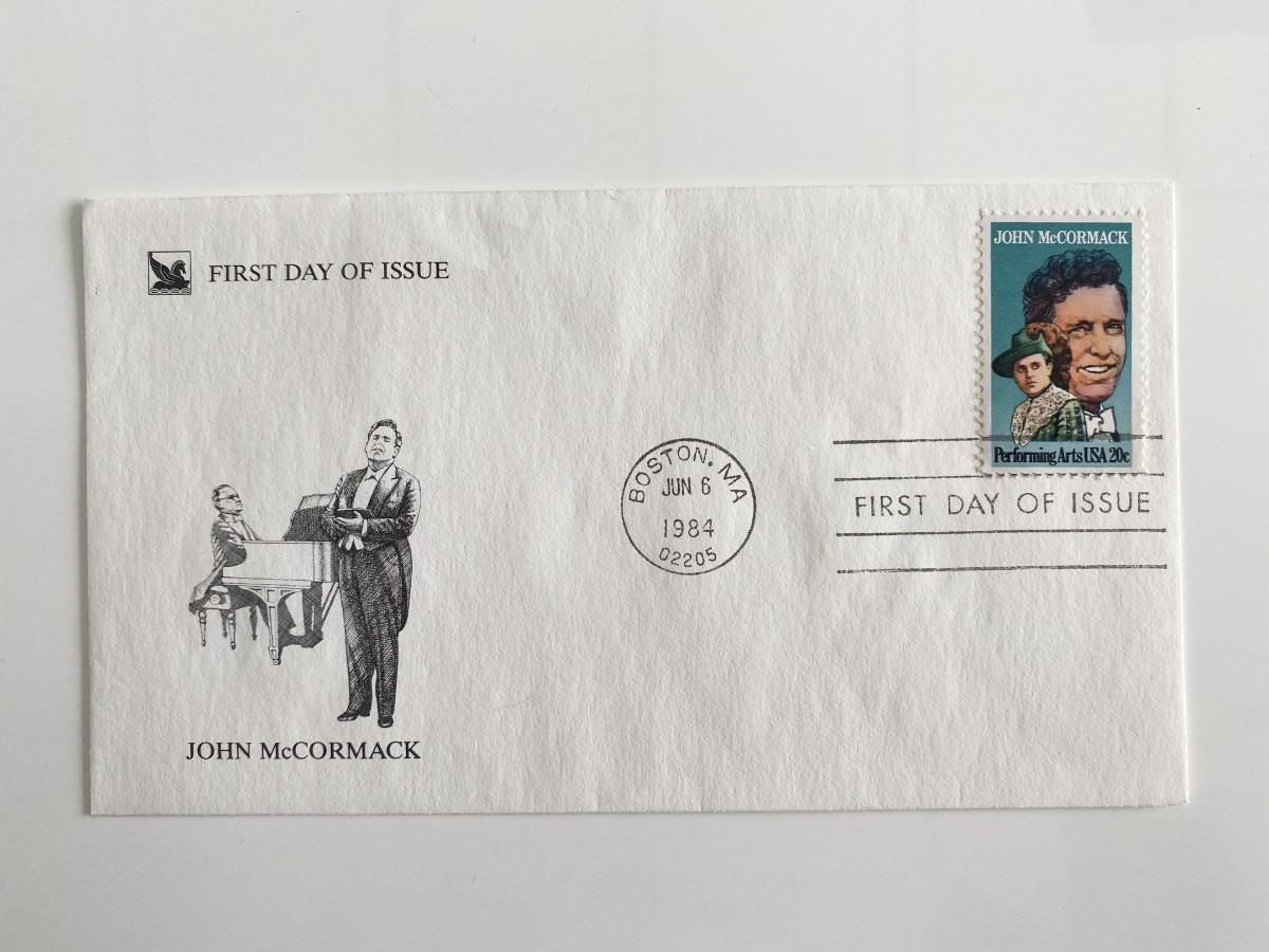 John McCormack First Day Cover | EstateSales.org