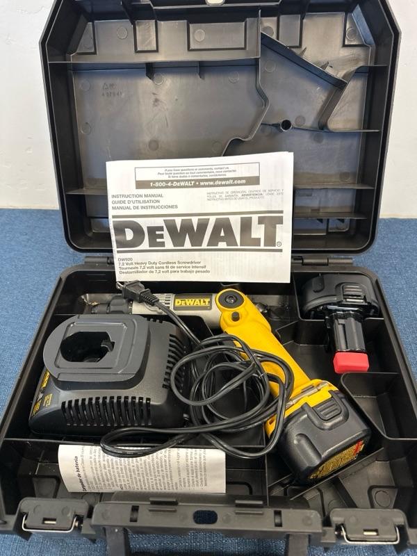 Lot 450 DeWalt, heavy duty, cordless screwdriver model DW920 ...
