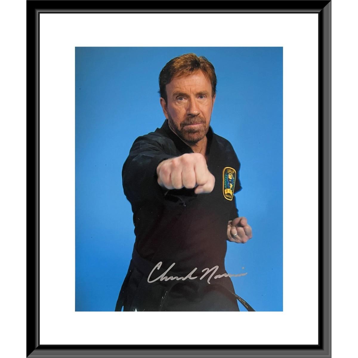 Chuck Norris signed photo | EstateSales.org