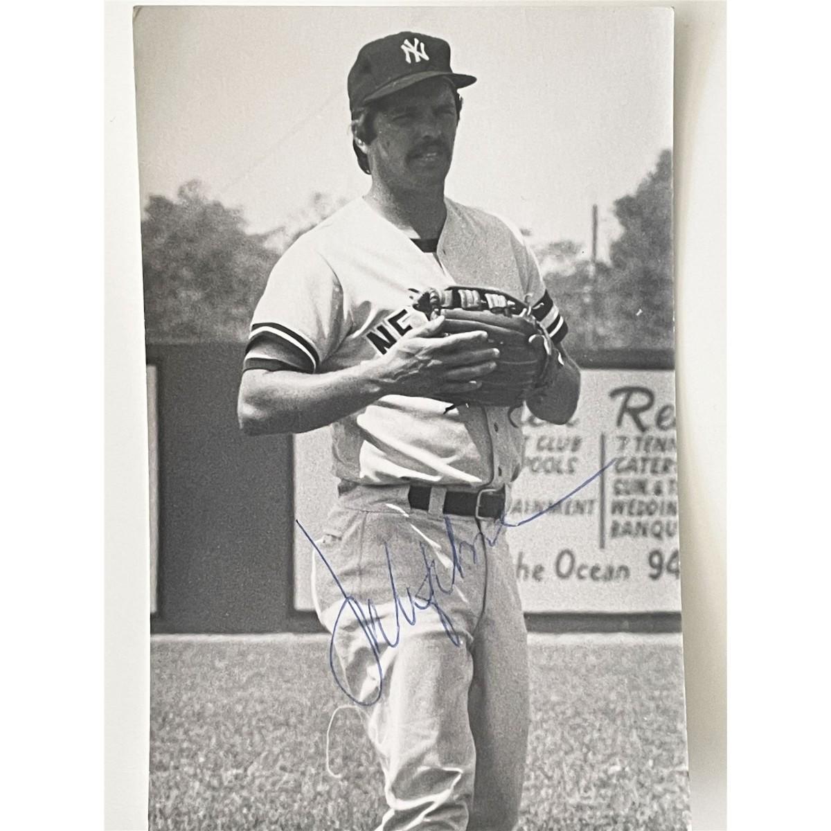 New York Yankees Joe Lefebvre signed photo | EstateSales.org