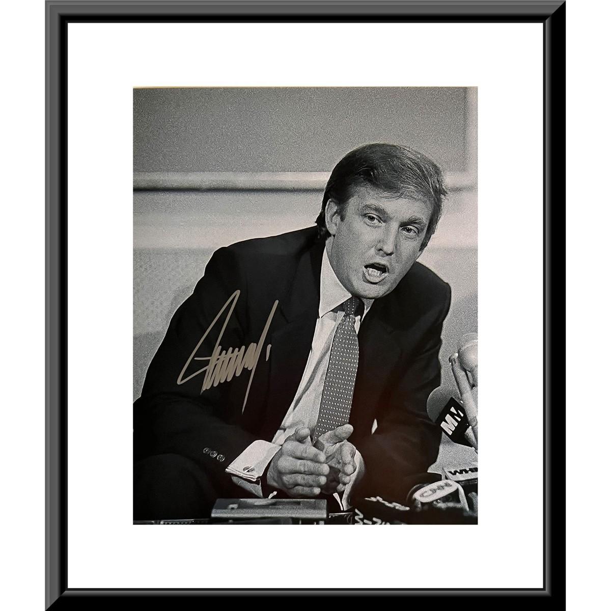 Donald Trump signed photo | EstateSales.org