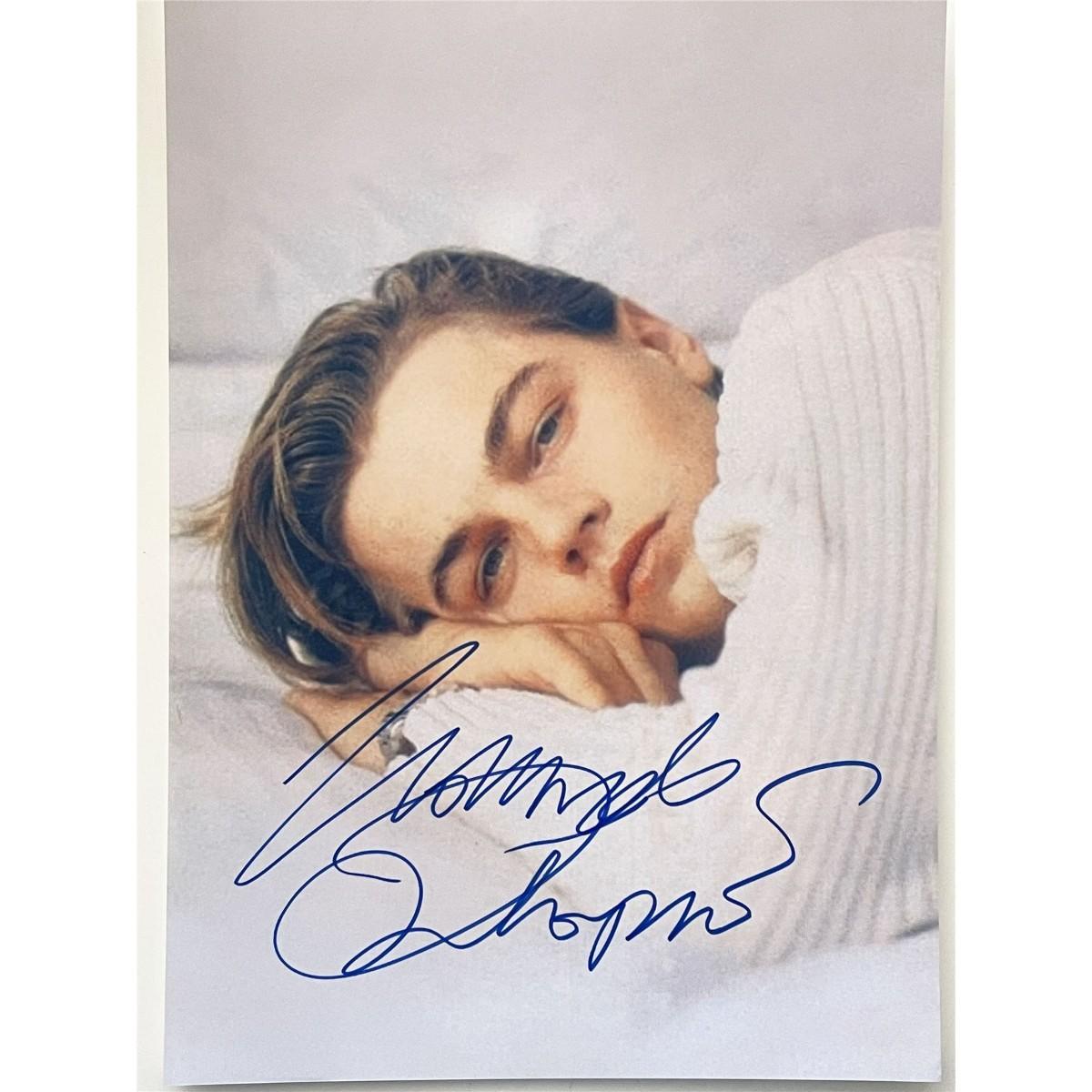 Leonardo DiCaprio signed photo | EstateSales.org