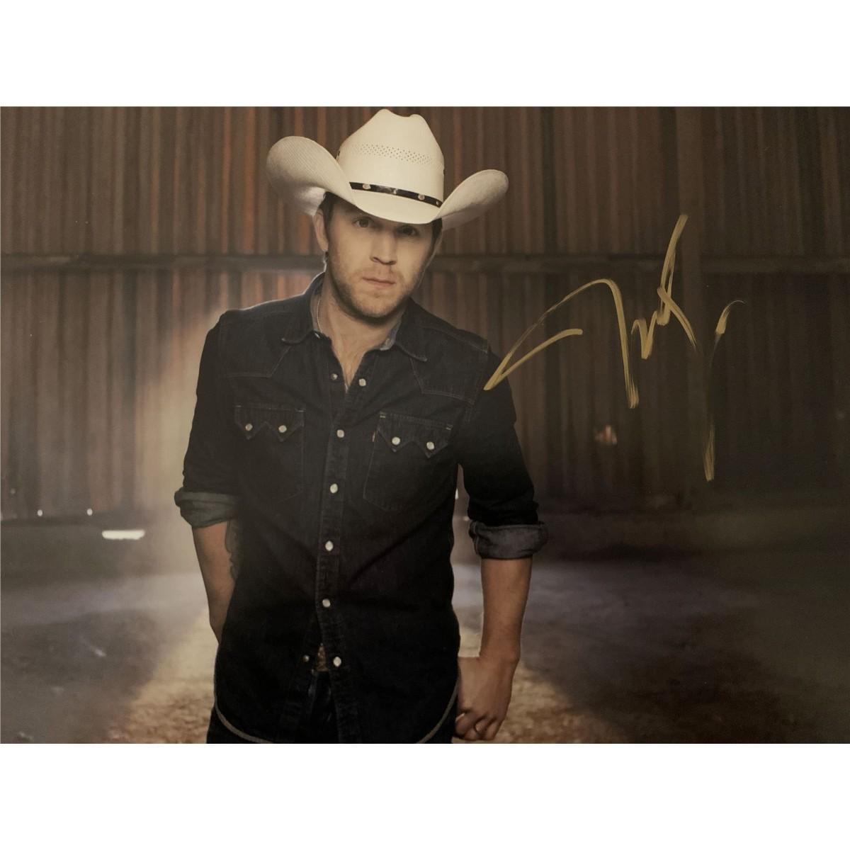 Justin Moore signed photo | EstateSales.org
