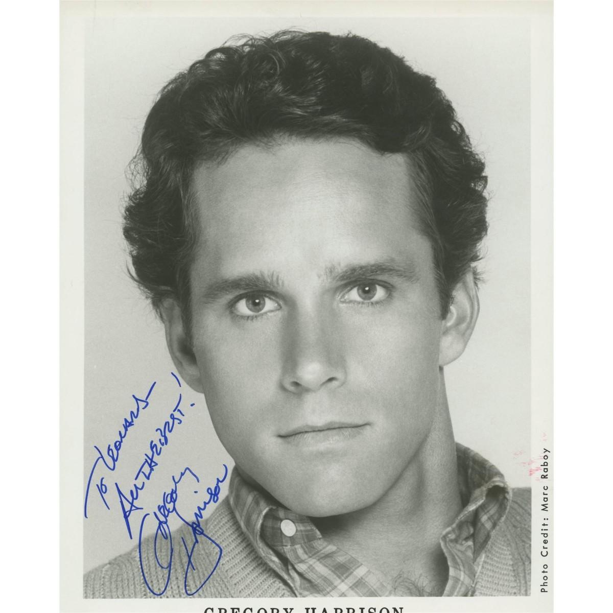 Gregory Harrison signed photo | EstateSales.org