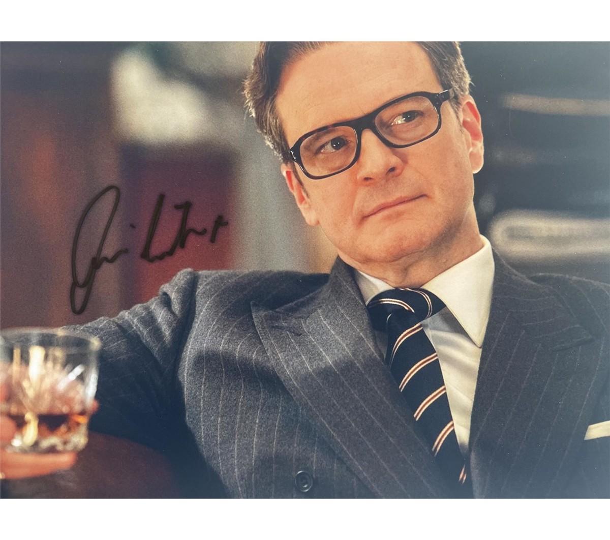 Kingsman Colin Firth signed photo | EstateSales.org