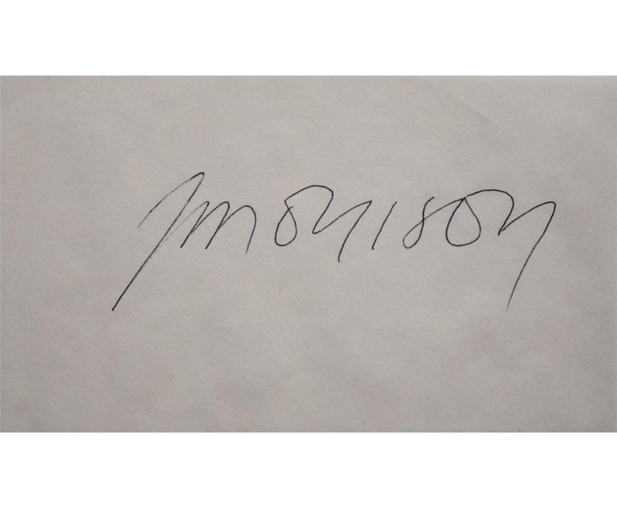 Jim Morrison signature slip | EstateSales.org