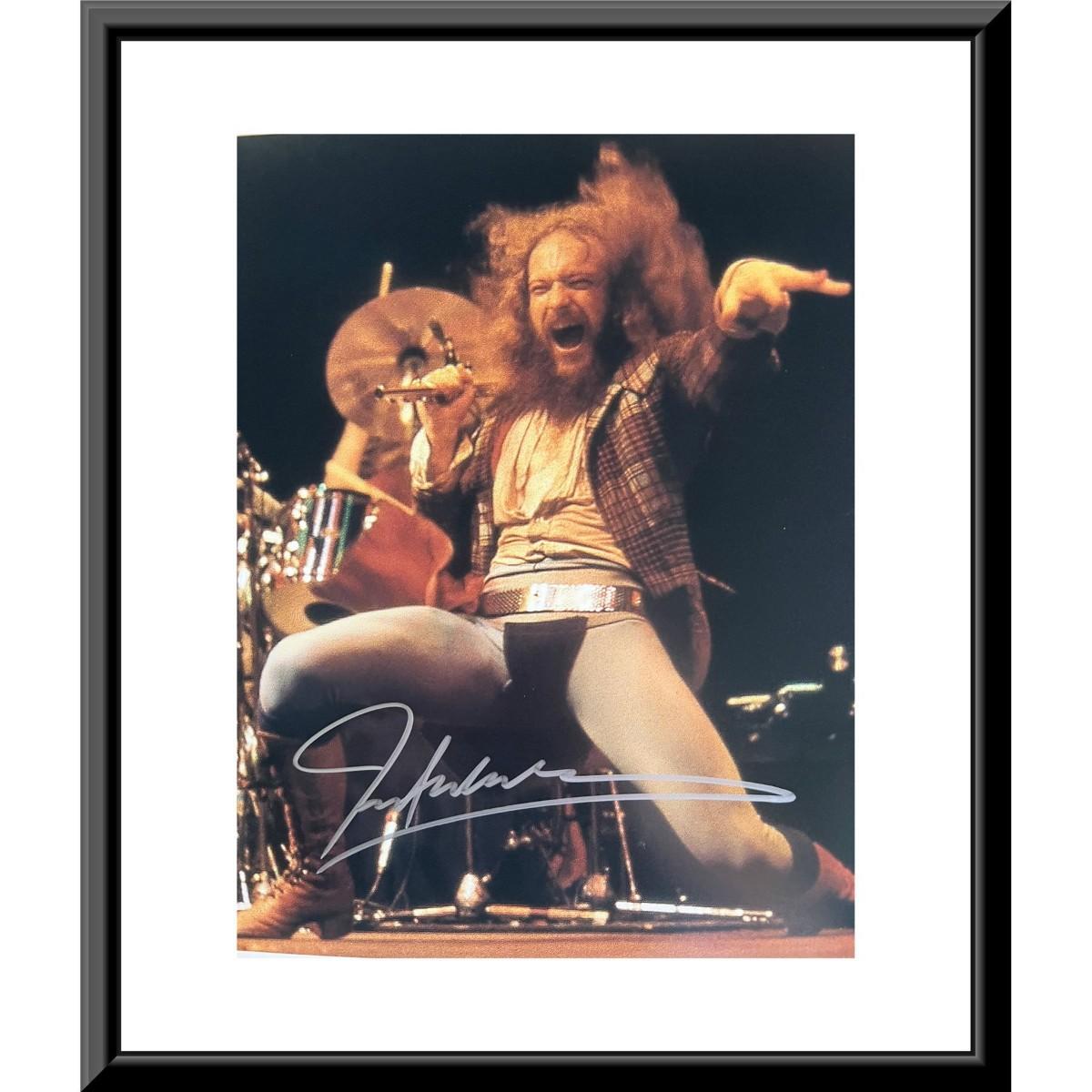Jethro Tull Ian Anderson signed photo | EstateSales.org