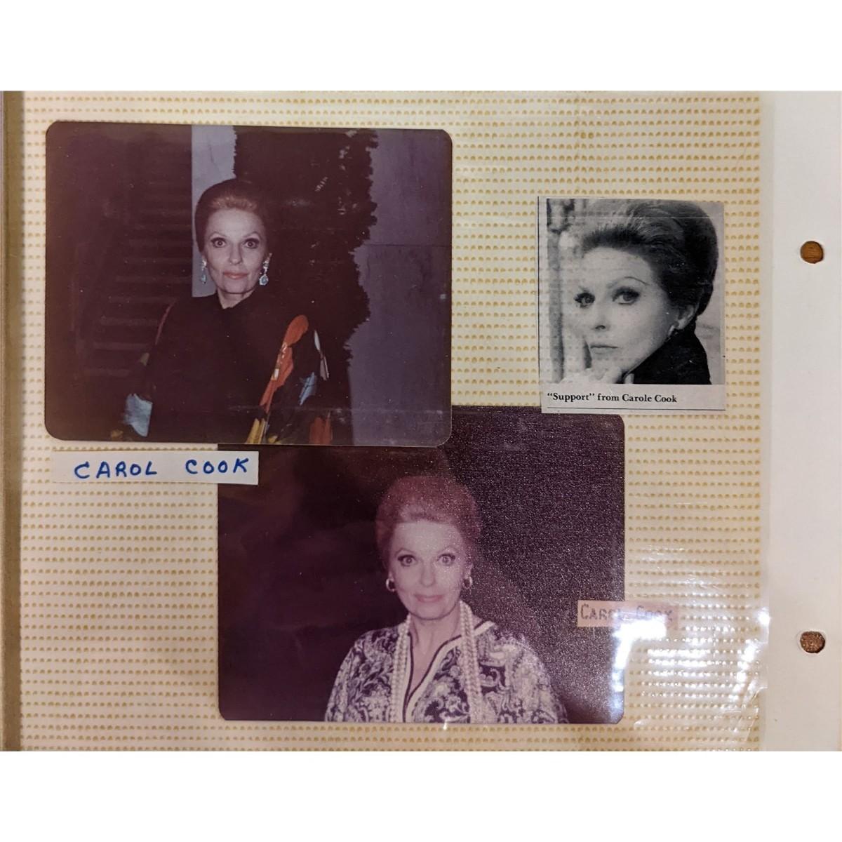 Carole Cook Original Photos | EstateSales.org