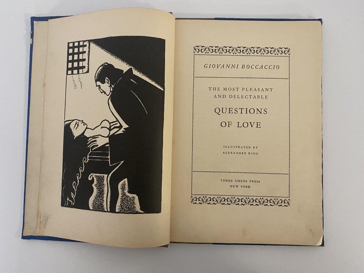 The Most Pleasant and Delectable Questions of Love book | EstateSales.org