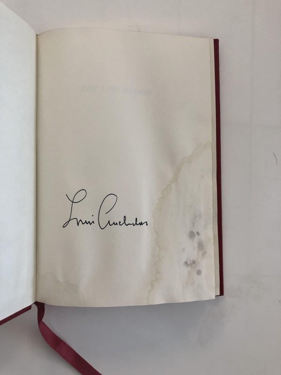 Louis Stanton Auchincloss signed book | EstateSales.org
