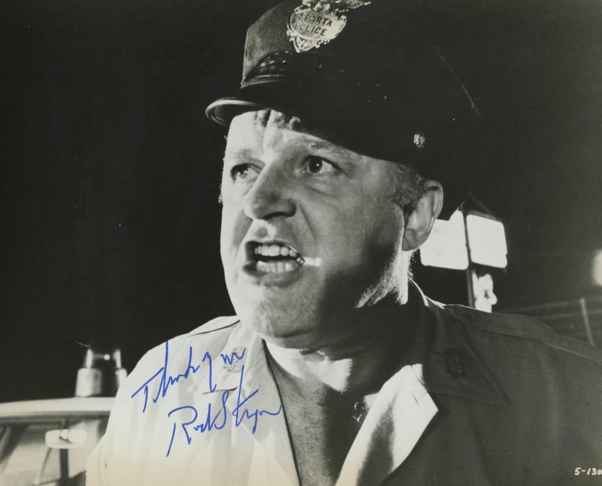 Rod Steiger signed movie photo | EstateSales.org