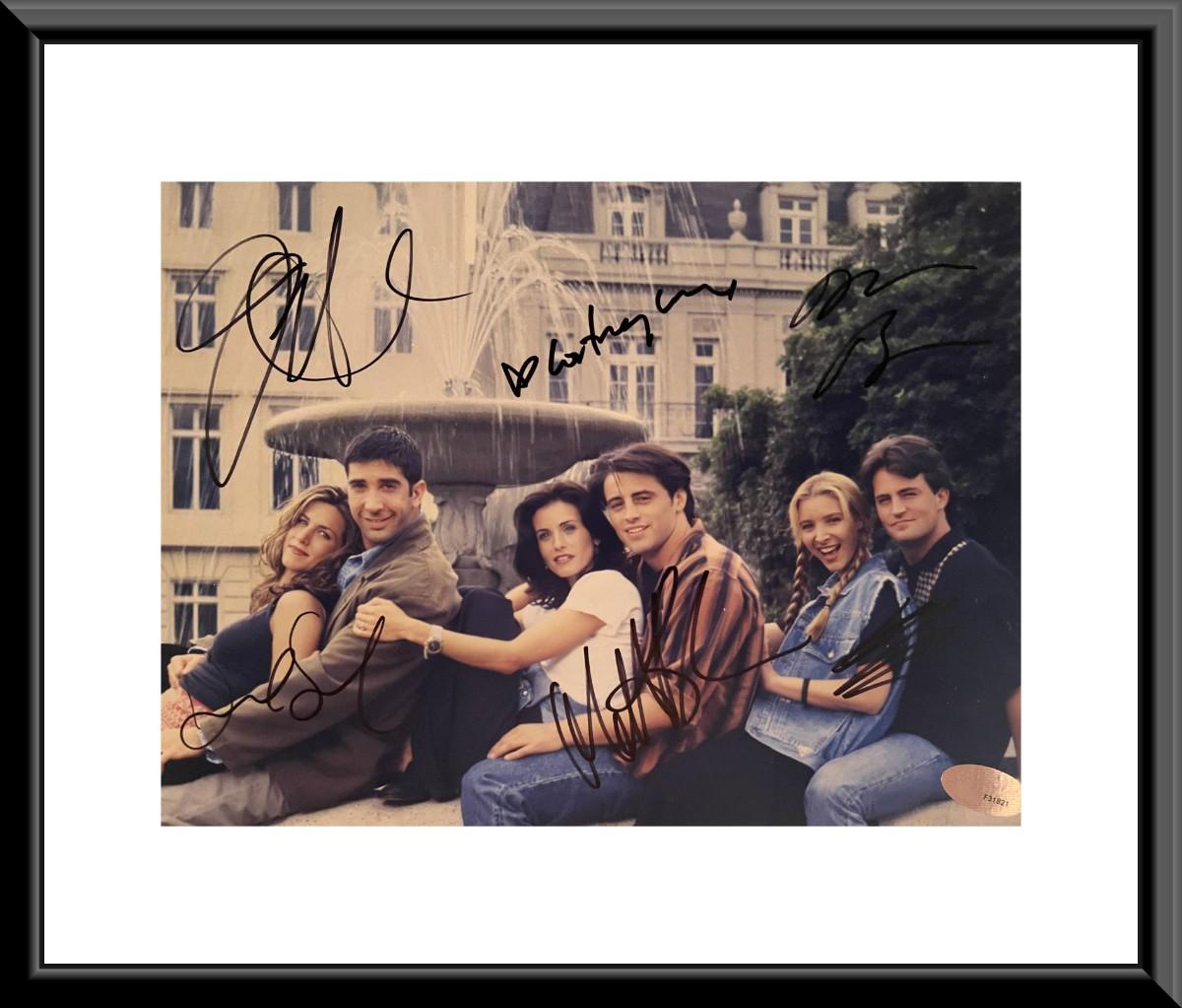 Friends cast signed photo | EstateSales.org