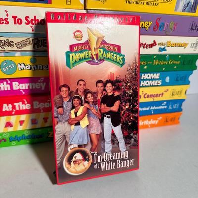 LOT 151L: Collection Of Children’s VHS Tapes - Barney, Power Rangers ...