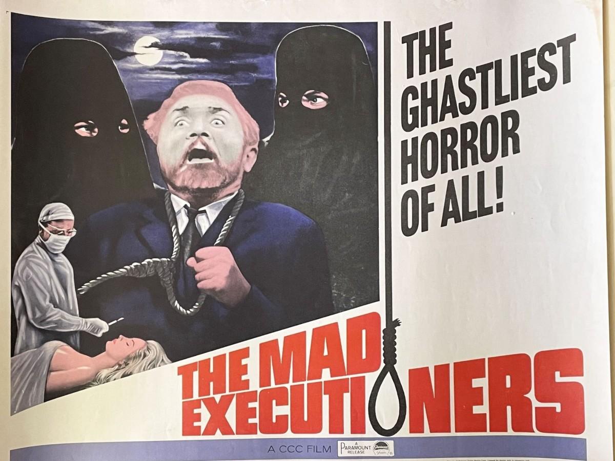 The Mad Execution 1963 vintage movie poster | EstateSales.org