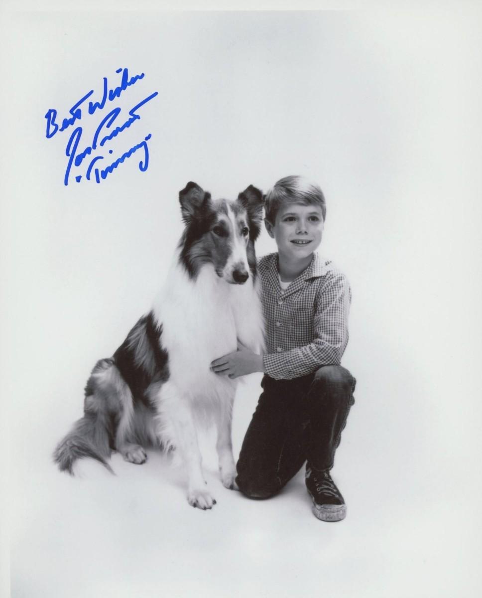 Lassie Jon Provost signed photo | EstateSales.org