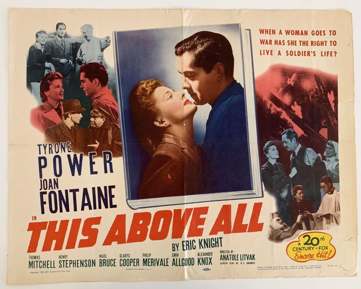 This Above All vintage movie poster | EstateSales.org
