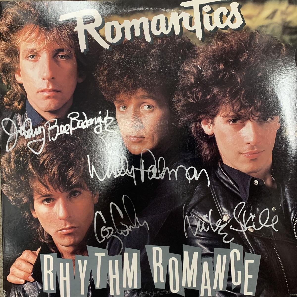 Romantics Rhythm Romance signed album | EstateSales.org