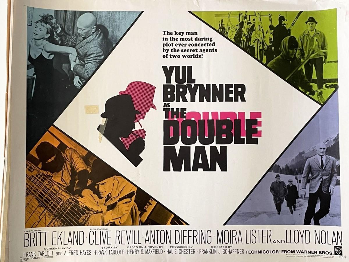 The Double Man 1967 vintage movie poster | EstateSales.org