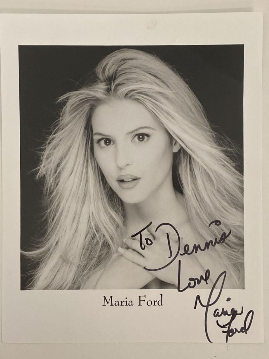 Maria Ford signed photo | EstateSales.org
