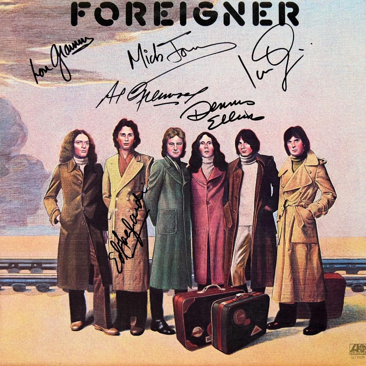 Foreigner signed Debut album | EstateSales.org