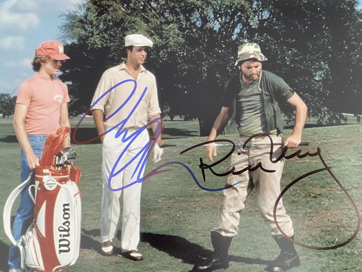 Caddyshack Chevy Chase and Bill Murray signed photo | EstateSales.org