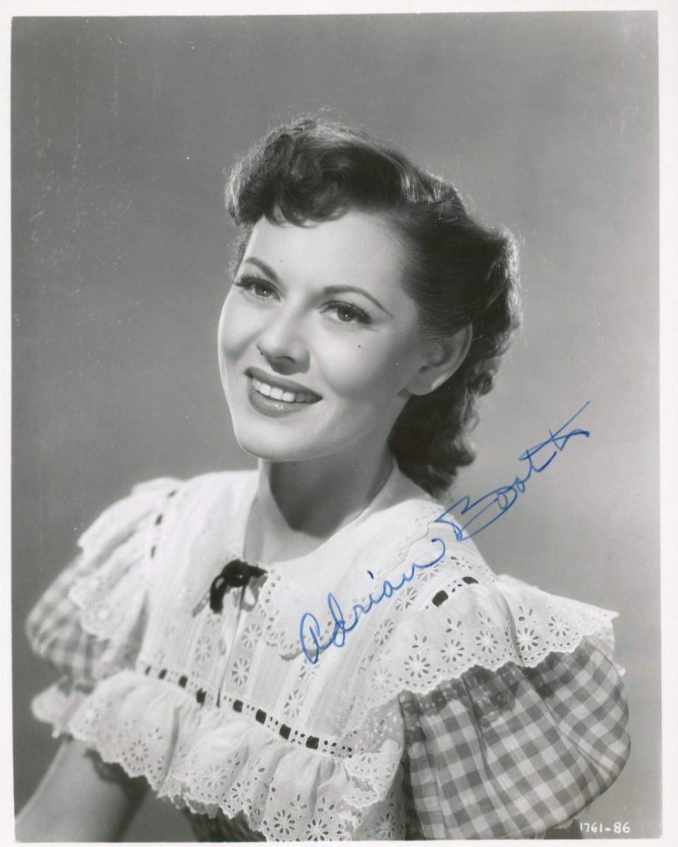 Adrian Booth signed photo | EstateSales.org