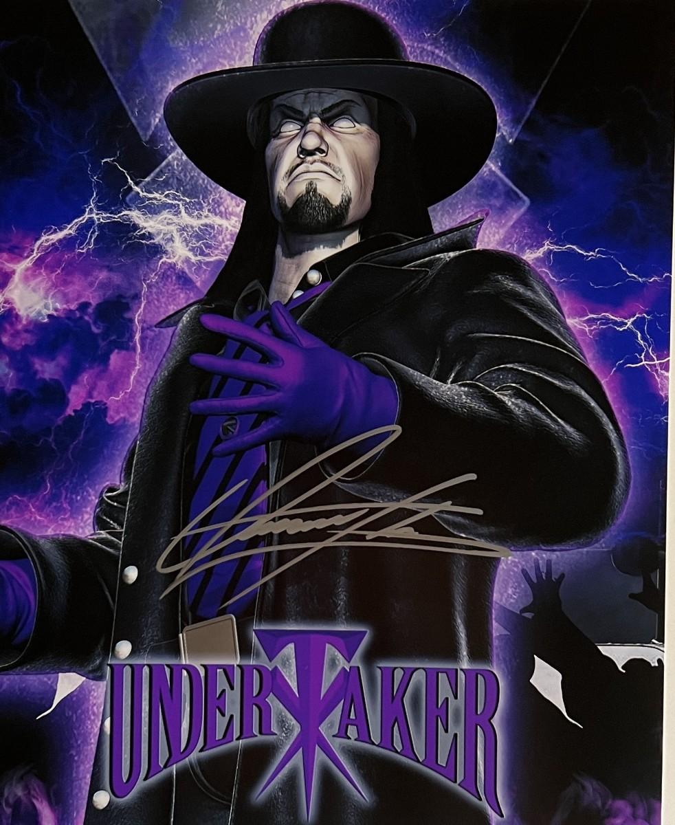 The Undertaker signed photo | EstateSales.org