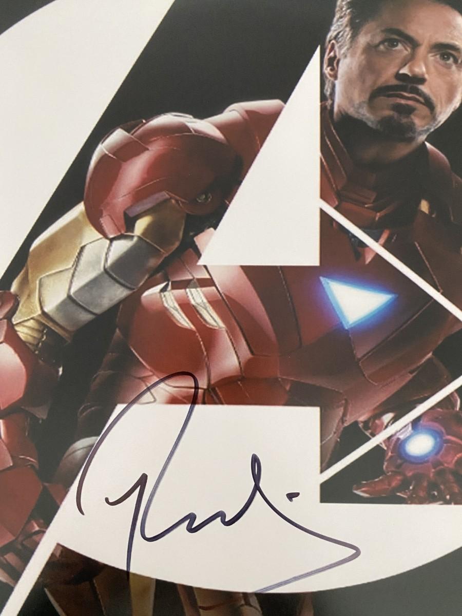 Avengers Robert Downey Jr. signed movie photo | EstateSales.org