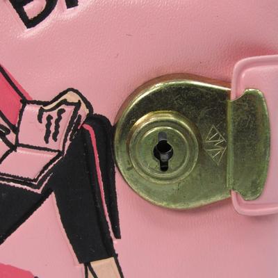 Vintage Locking Dear Diary Pink Vinyl Date Line Diary Book ...