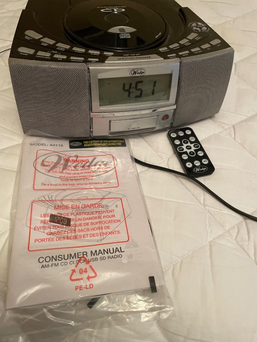 Wedge CD player | EstateSales.org