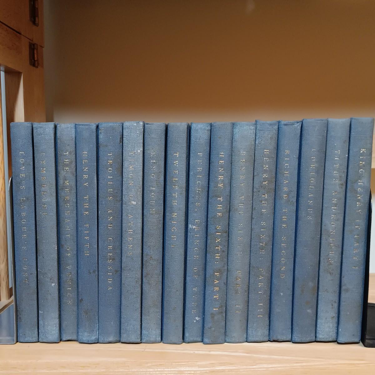 LOT 170O: Poetry & Plays- 1964 The Yale Shakespeare 16 Volumes, Oxford ...