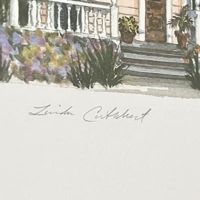 LINDA CUTHBERT ~ “Shotgun Palette” ~ S/N Watercolor Framed Print ...