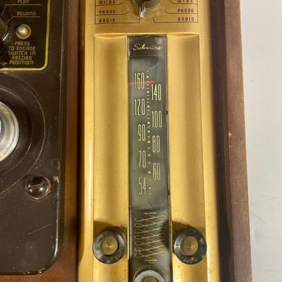 1940's Vintage Silvertone Record Player - Radio - Wire Recorder ...