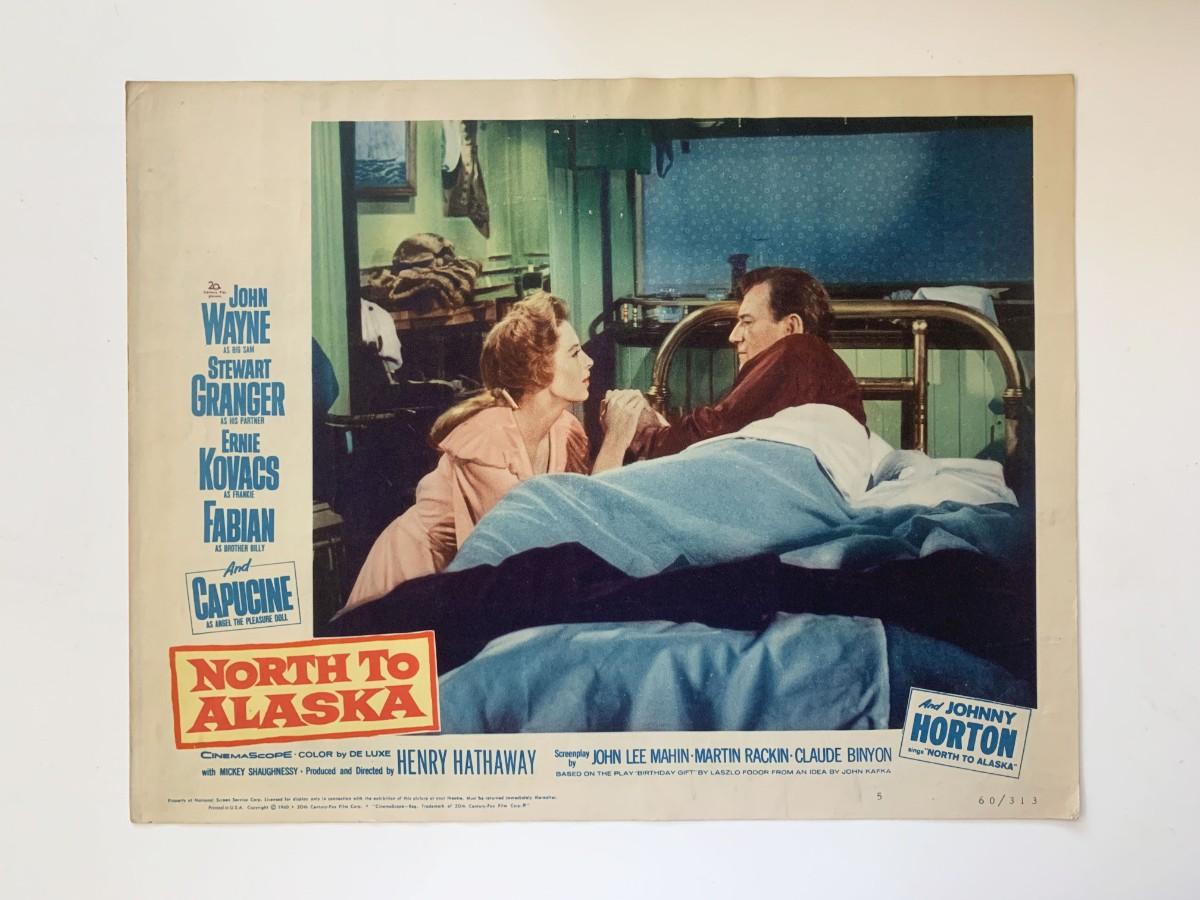 North to Alaska original 1960 vintage lobby card | EstateSales.org