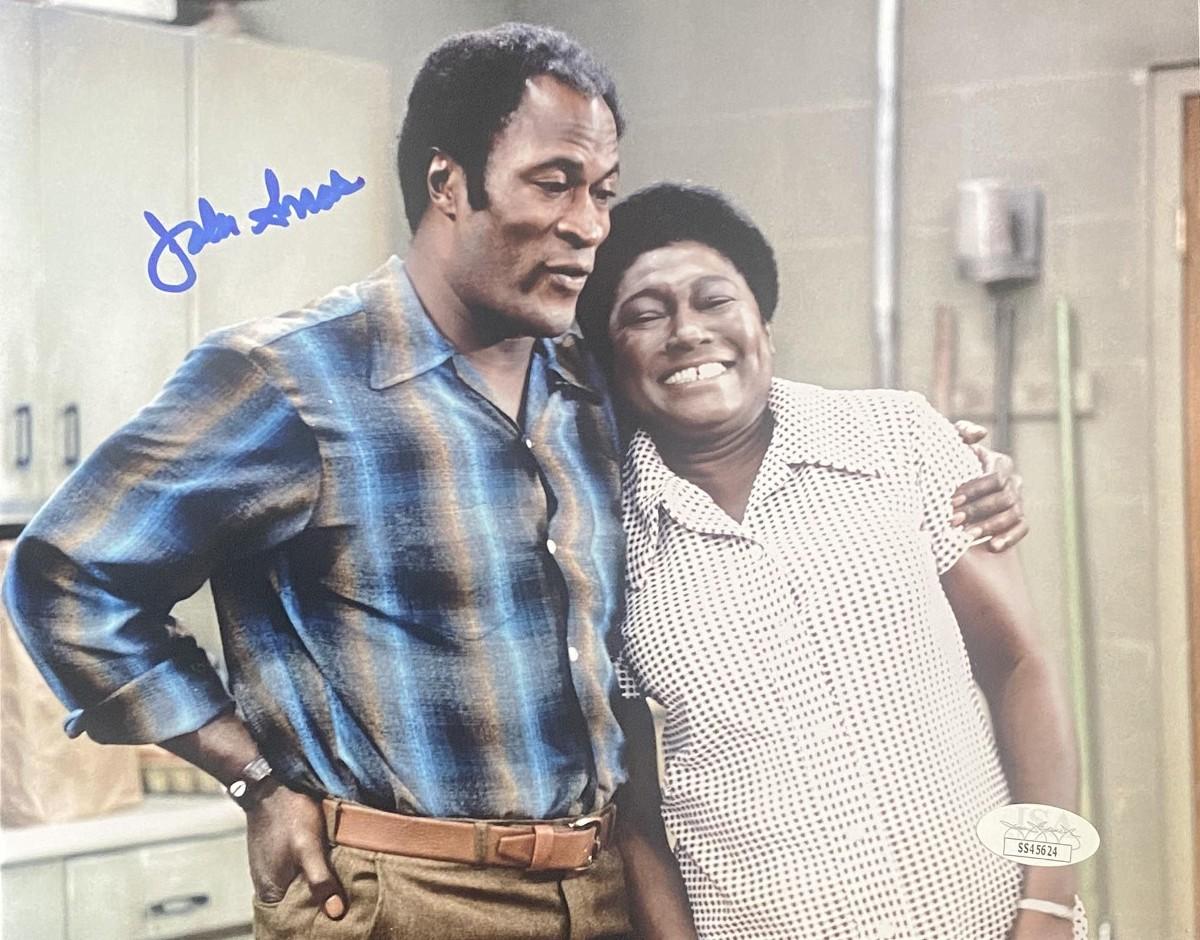 Good Times John Amos signed photo- JSA | EstateSales.org