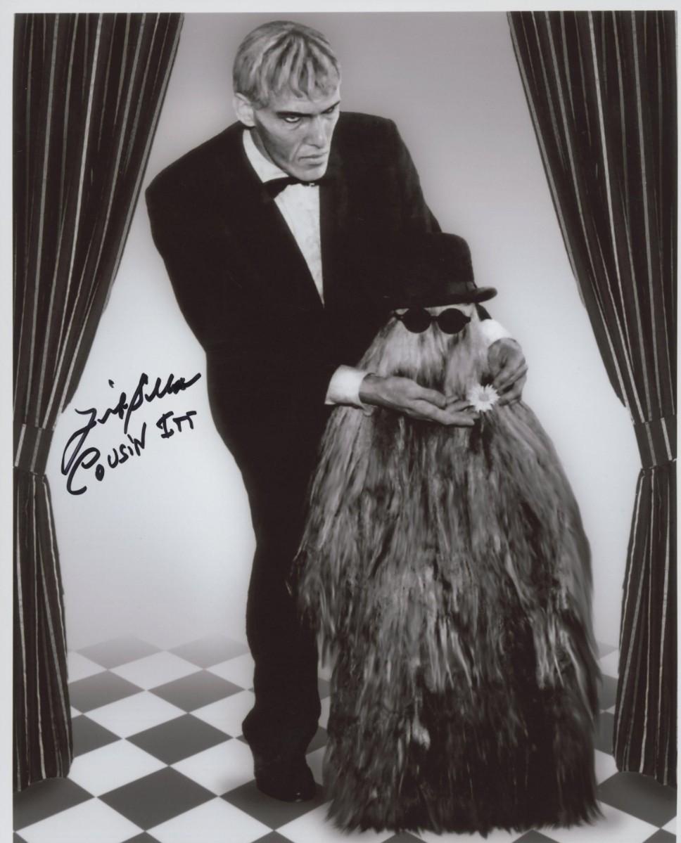 The Addams Family Cousin Itt signed photo | EstateSales.org