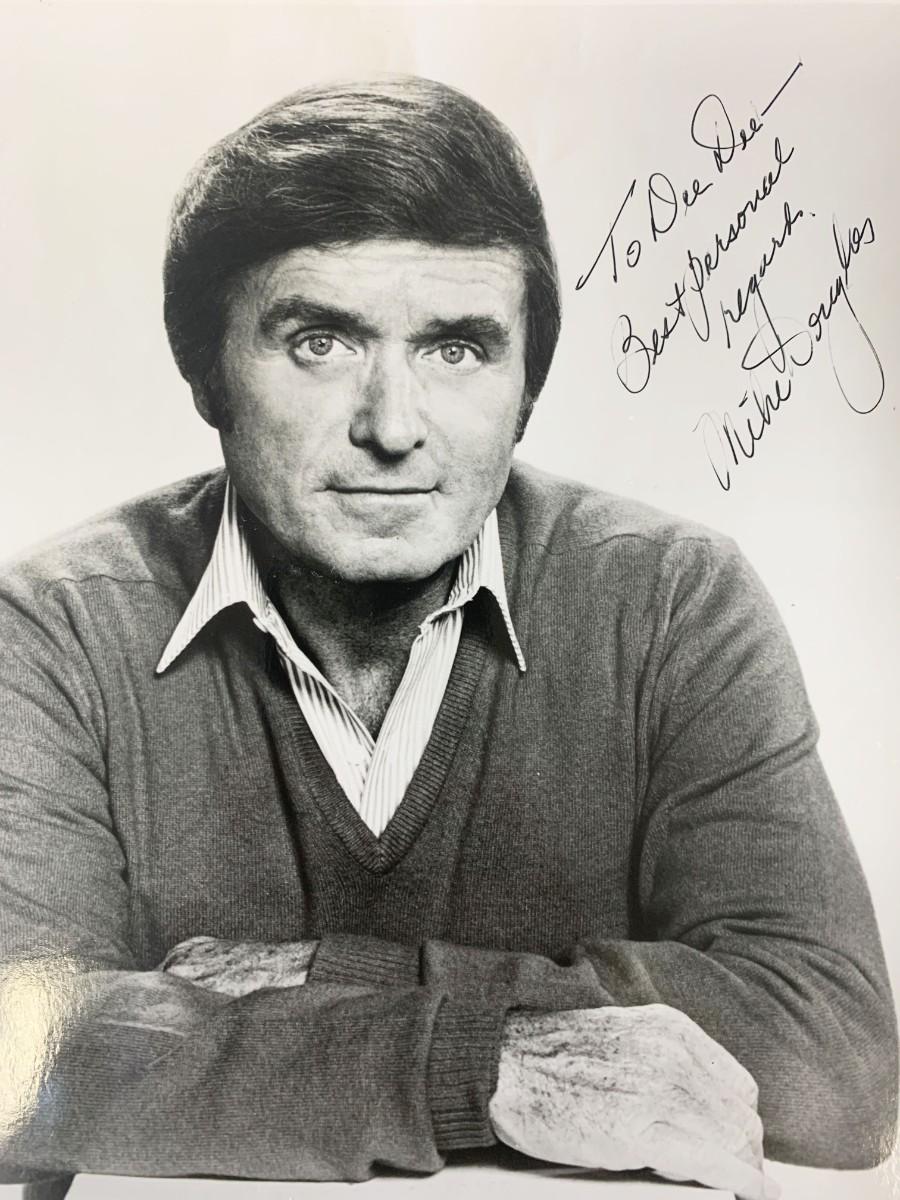 Mike Douglas signed photo | EstateSales.org