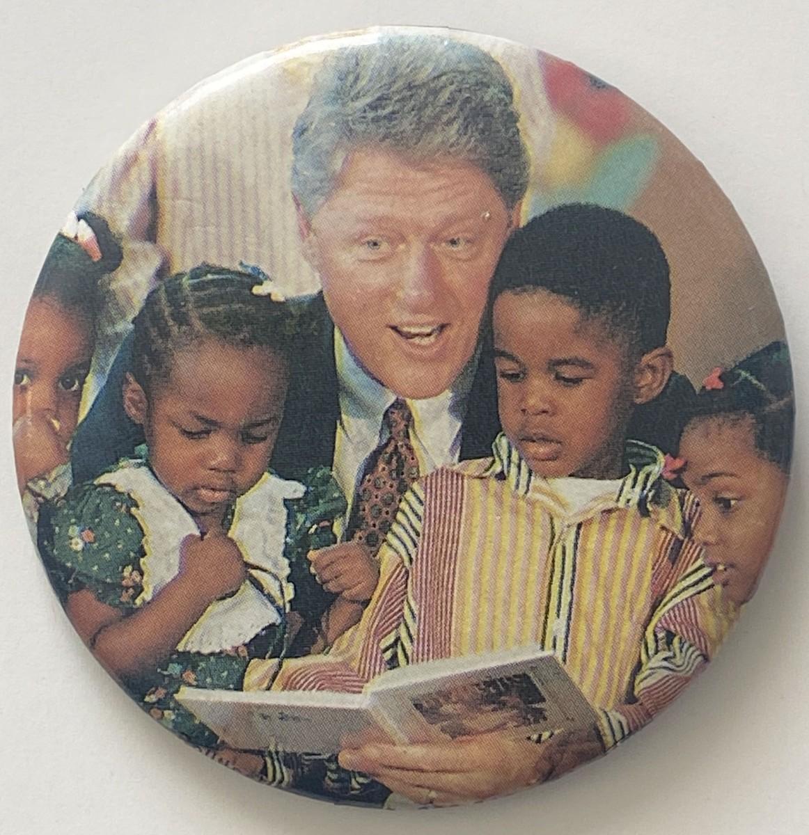 Bill Clinton pin | EstateSales.org