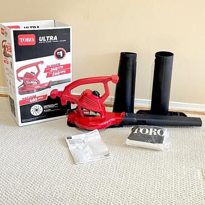 TORO ~ Ultra Electric Blower + Vacuum + Mulcher | EstateSales.org