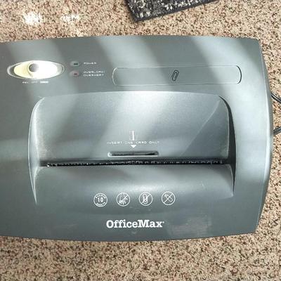 OFFICE MAX PAPER SHREDDER AND SURGE BOX | EstateSales.org
