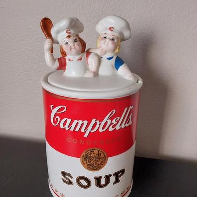 CAMPBELL'S SOUP COOKIE JAR AND MINTS | EstateSales.org