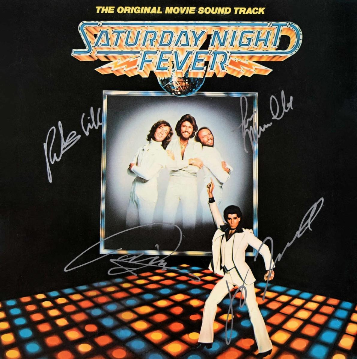 Bee Gees signed Saturday Night Fever album | EstateSales.org